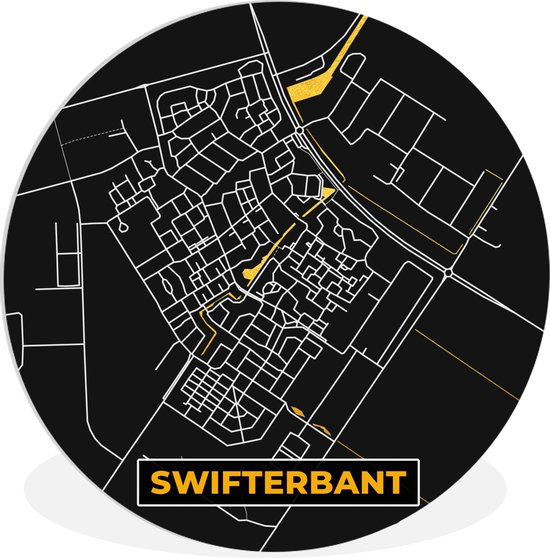 Wall Circle - Wall Circle Indoor - Swifterbant - Black and Gold et Or ...