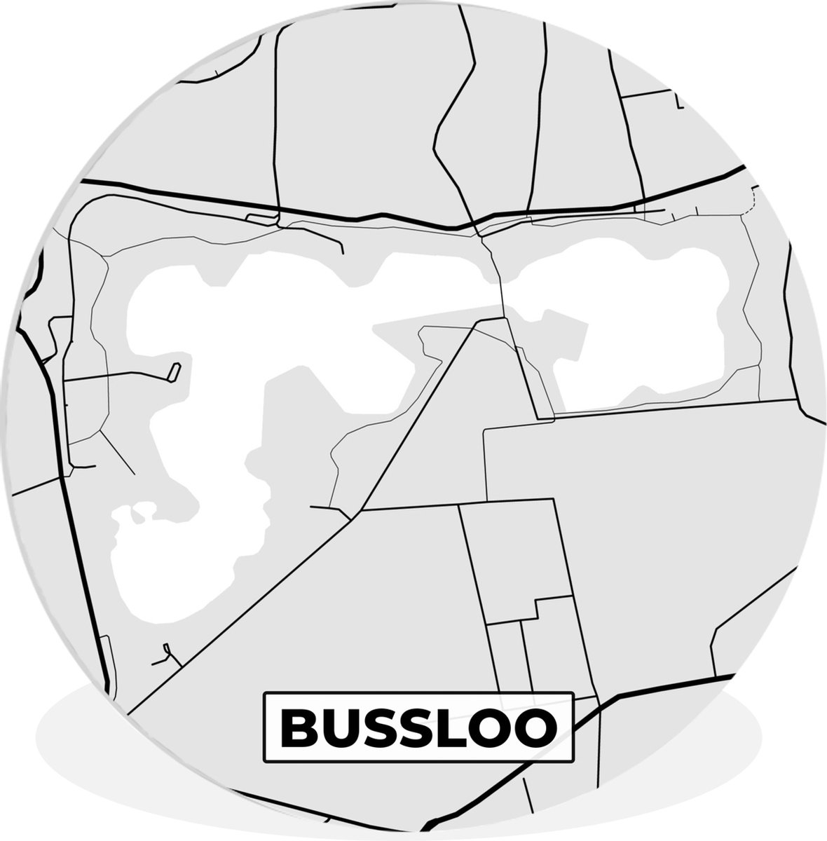 Wall Circle - Wall Circle Indoor - Map - Bussloo - City Map - Map ...