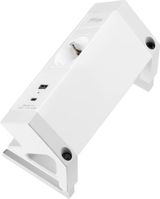 Filex Power Desk Up® 2.0 - 1x 230V, 1x USB A+C Charge (5.0V - 3.1A - 15 ...