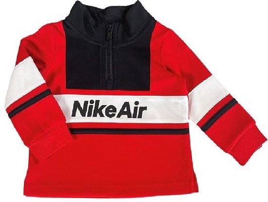 Nike Air Joggerset - Rood/Zwart - Baby - Maat 86-92 cm - 24M | bol