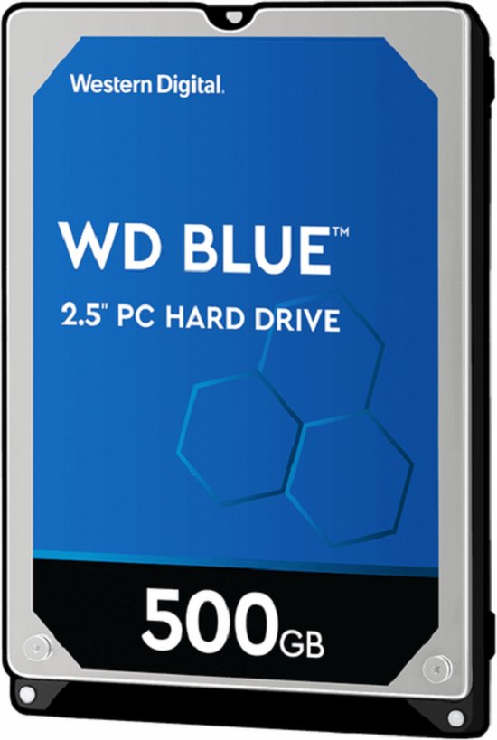WD Blue WD5000LPZX - Vaste schijf - 500 GB - intern - 2.5" - SATA 6Gbs ...