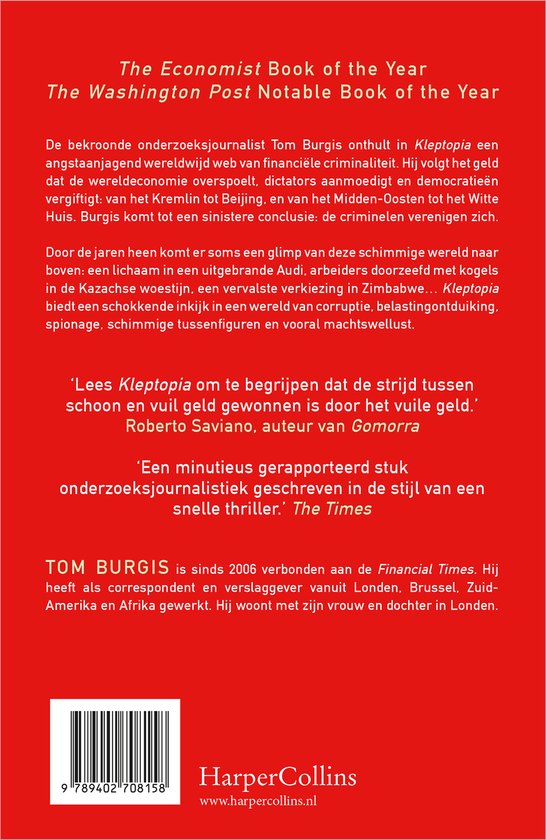 Kleptopia (ebook), Tom Burgis | 9789402762020 | Boeken | bol