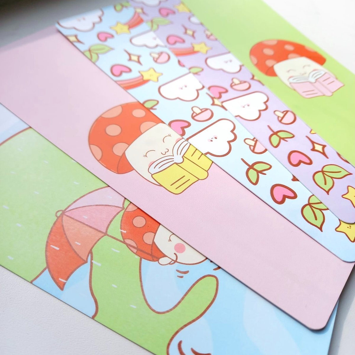 Ensemble de marque-pages - Mignon - Lot de 5 pièces - Marque-page ...