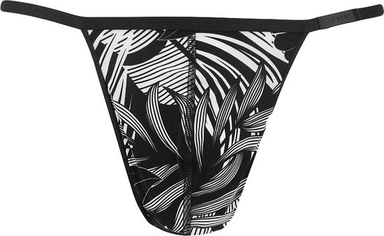 Hom Temptation String - Zwart-Wit-Grijs - 405715-0004 - L - Mannen | bol