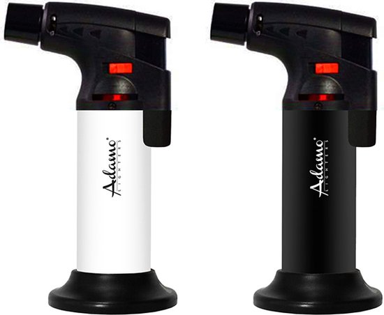 Adamo Torch / Gas Brander Single Flame Jet Aansteker (2 Stuks) | bol