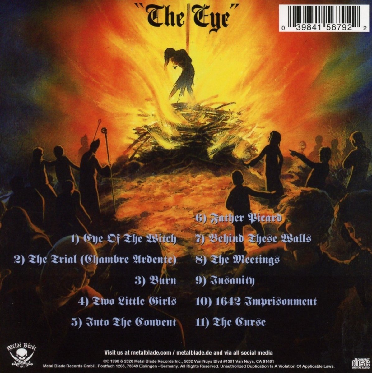 King Diamond - The Eye (CD) (Reissue), King Diamond | CD (album ...