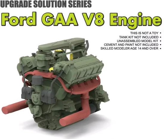 Rye Field Model | 2027 | Sherman Ford Gaa V8 Engine | 1:35 | bol.com