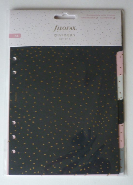 FILOFAX A5 ORGANISER DIVIDERS CONFETTI | bol