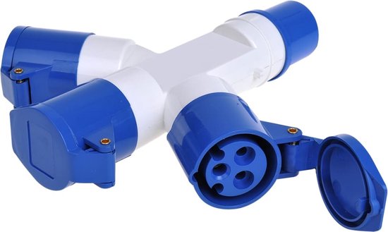 ProPlus CEE Splitter - 3 Weg - 16 Ampère - IP44 - 230 Volt - 3-Polig | bol