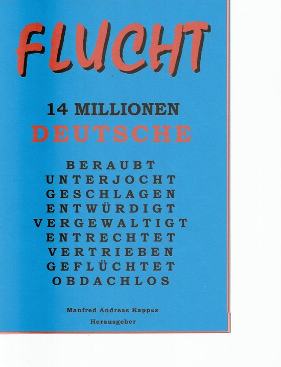 Flucht (ebook), Manfred Andreas Kappes | 9783738067637 | Boeken | bol