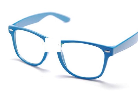 Nerd Bril zonder sterkte Blauw | bol
