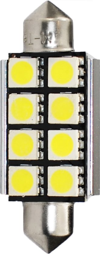 M- Tech LED C5W 12V 41mm - Diode Led Premium 8x - Canbus - Wit - Set ...