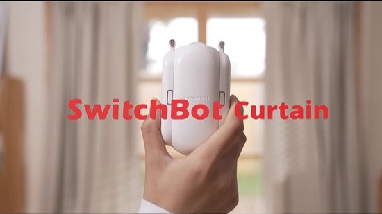 SwitchBot Curtain - I Rail - Black- Smart home - Gordijnmotor - Smart Gordijn -... | bol
