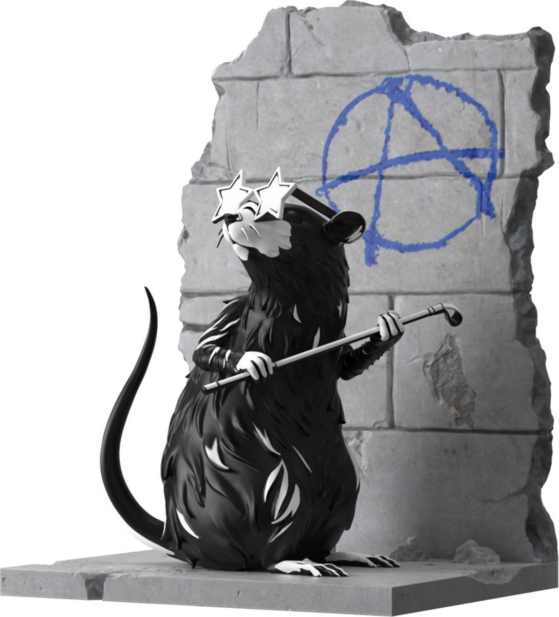 Anarchy Rat by Brandalised (Banksy) | bol.com