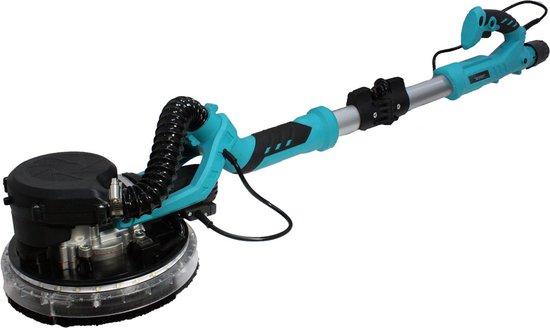 Wandschuurmachine opvouwbaremet LED 750W Ø225mm Detoolz | bol.com