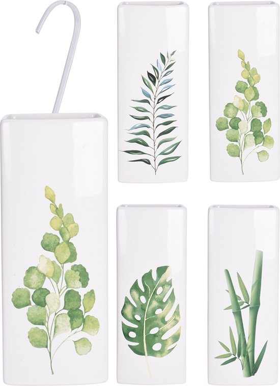 Waterverdamper porselein plantmotief 1 stuk | bol.com