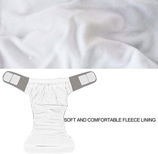 Waterproof Washable Diapers for Adults, Reusable Diapers for Adults for ...