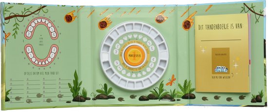 Toothwonders - Tandenboekje Dino - Het Boekje Bestaat Uit Een Handige ...