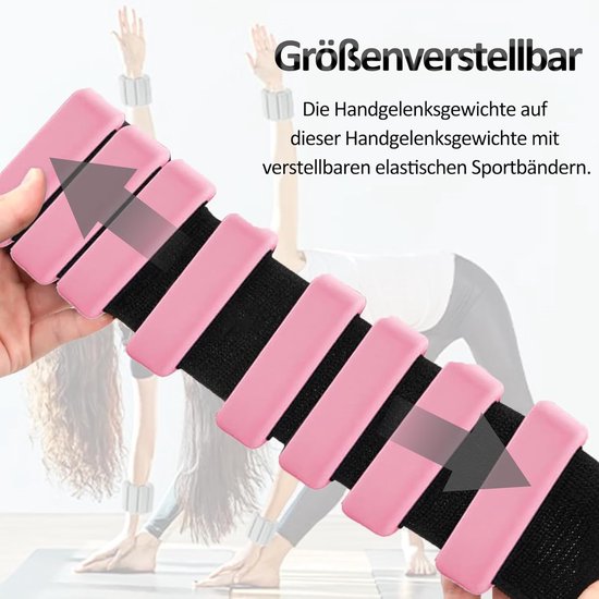 Polsgewichten - Enkelgewichten - 450 Gram - Weighted Band ...