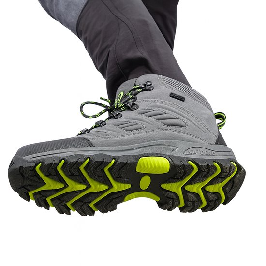 Wandelschoenen - Heren - Hiking - Bergschoenen - grijs 39 | bol