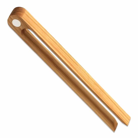 Bamboo Toast Tongs Wooden Tongs Reusable Bamboo Kitchen Tongs ...
