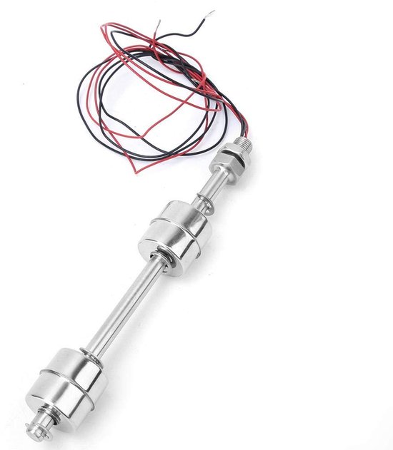 Float Switch, DC 0~110V Stainless Steel Double Ball Float Switch Water ...