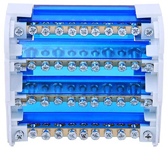 411 Terminal Block Distribution Box Din Rail 4 Level Single Phase ...