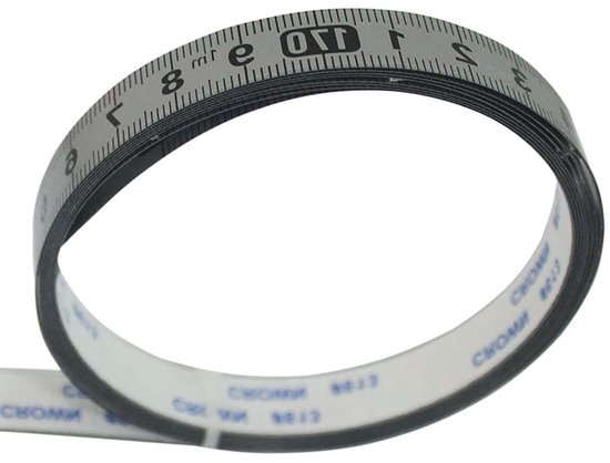 Koolstofstaal zelfklevende maatband 10mm breedte roestvrij staal ...