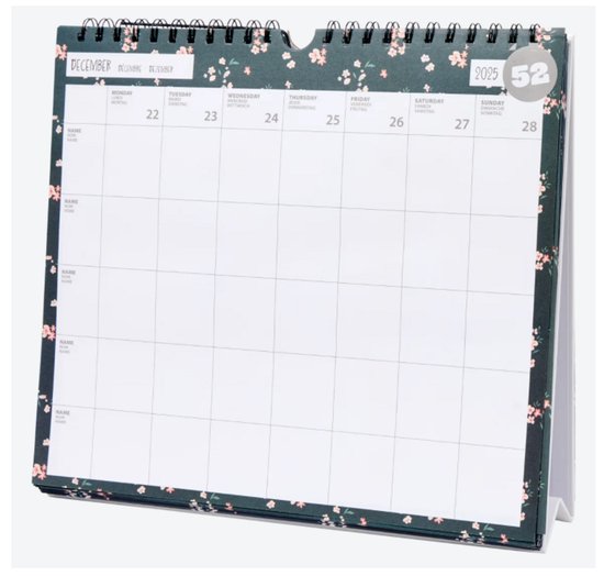 Familie weekplanner 2026 - Incl. stickervel - Planner - 29 x 33cm ...