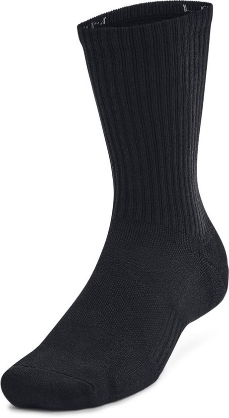 Under Armour Tc Crew Lange Sokken 3 Paren Zwart EU 47-50 Man | bol