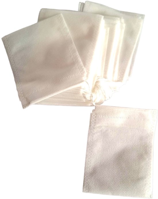 Lege thee zakjes - 100 stuks - 10,5 x 7 cm - Thee zakjes voor losse ...