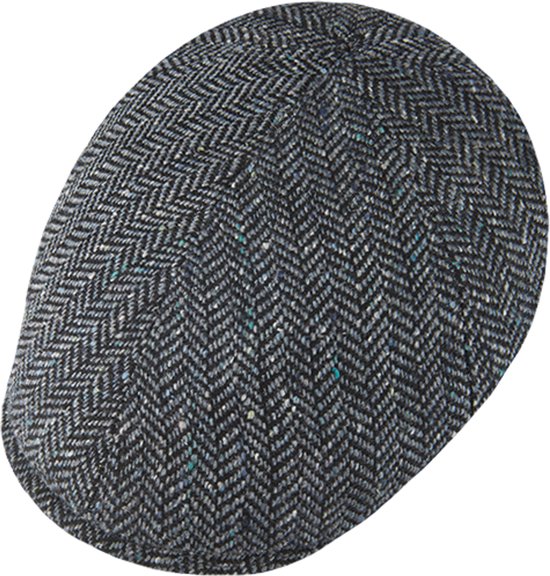 Hatland Savas Grey/Black Peaky Blinders Pet (Maat: S) - Grijs,Zwart | bol