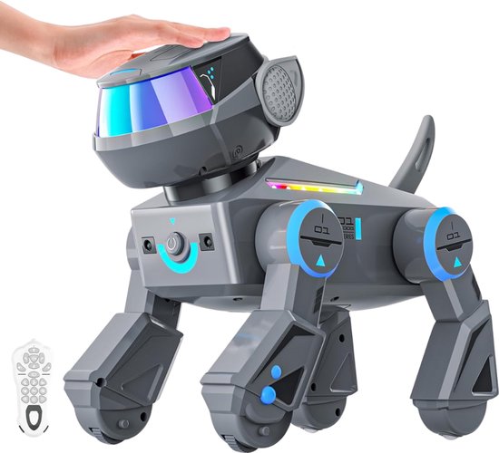 DailySupplies® Interactieve Robot Hond Voor Ouderen en Kinderen - Robot ...
