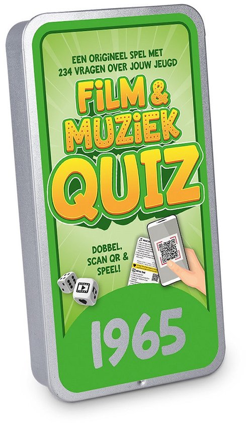 Spel - Film & muziek quiz - 1965 | Games | bol