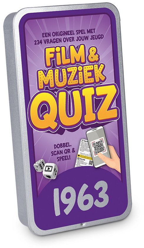Spel - Film & muziek quiz - 1963 | Games | bol
