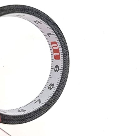 2 Pieces 1m and 2m Self Adhesive Tape Measure, Left to Right Steel Tape ...