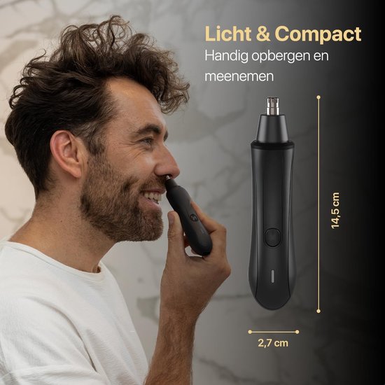 Solacis Neustrimmer - Oortrimmer - Neushaar trimmer - Neus tondeuse ...