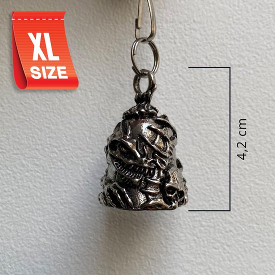 Gremlin Bell Dragon and Skull | Guardian Bell | Leuk kerstcadeau voor ...