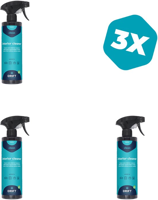 3 × Interieurreiniger - Cockpit/Dashboard Reiniger - Matt Cleaner ...