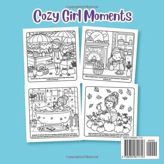 Unwind In COZY GIRL MOMENTS:: A Coloring Book with Mindfulness ...