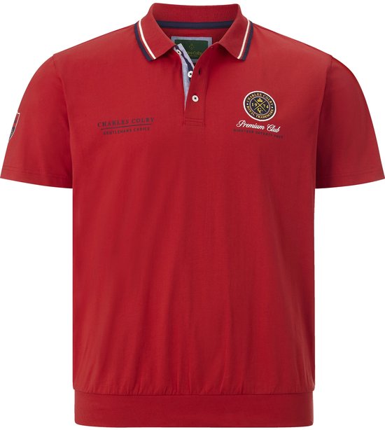 Charles Colby herren Poloshirt - 52/54 - rood | bol