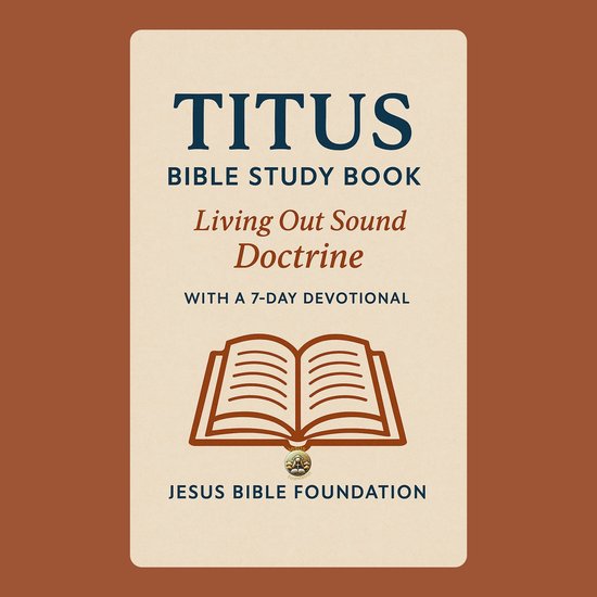 Titus Bible Study Book, Jesus Bible Foundation | 9798318223020 | Boeken ...