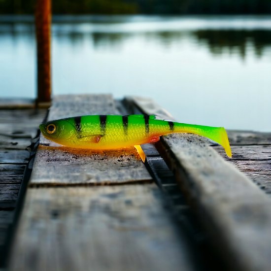 Savage Gear Craft Shad 7.2cm Firetiger - Kunstaas voor Snoek & Baars | bol