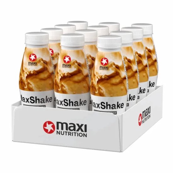 MaxiNutrition MaxShake Protein Milkshake Coffee (12x 330ml) | bol