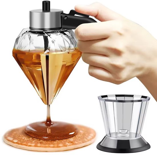 Honing Dispenser - Honing Fles - Pers Type - Transparant Glas ...