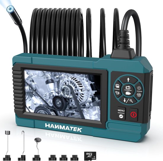 Industriële endoscoop 1080P met 4,3 inch TFT-scherm en 5 meter ...
