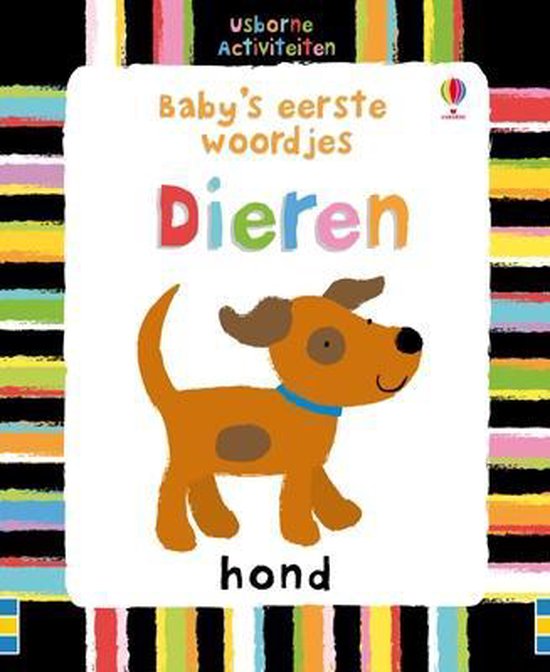 Usborne activiteitenkaarten: Baby's eerste woordjes Dieren, Stella Baggott |... | bol
