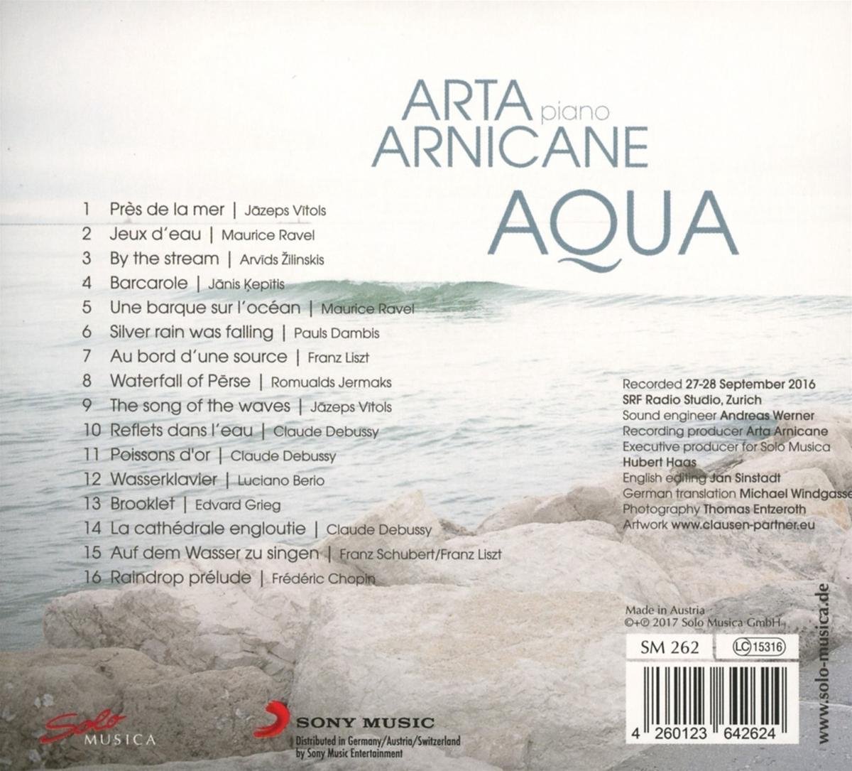 Arta Arnicane - Aqua (CD), Arta Arnicane | Muziek | bol.com