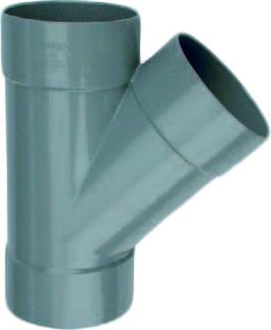 PVC T-Stuk 45° 3 x mof 40mm | bol.com