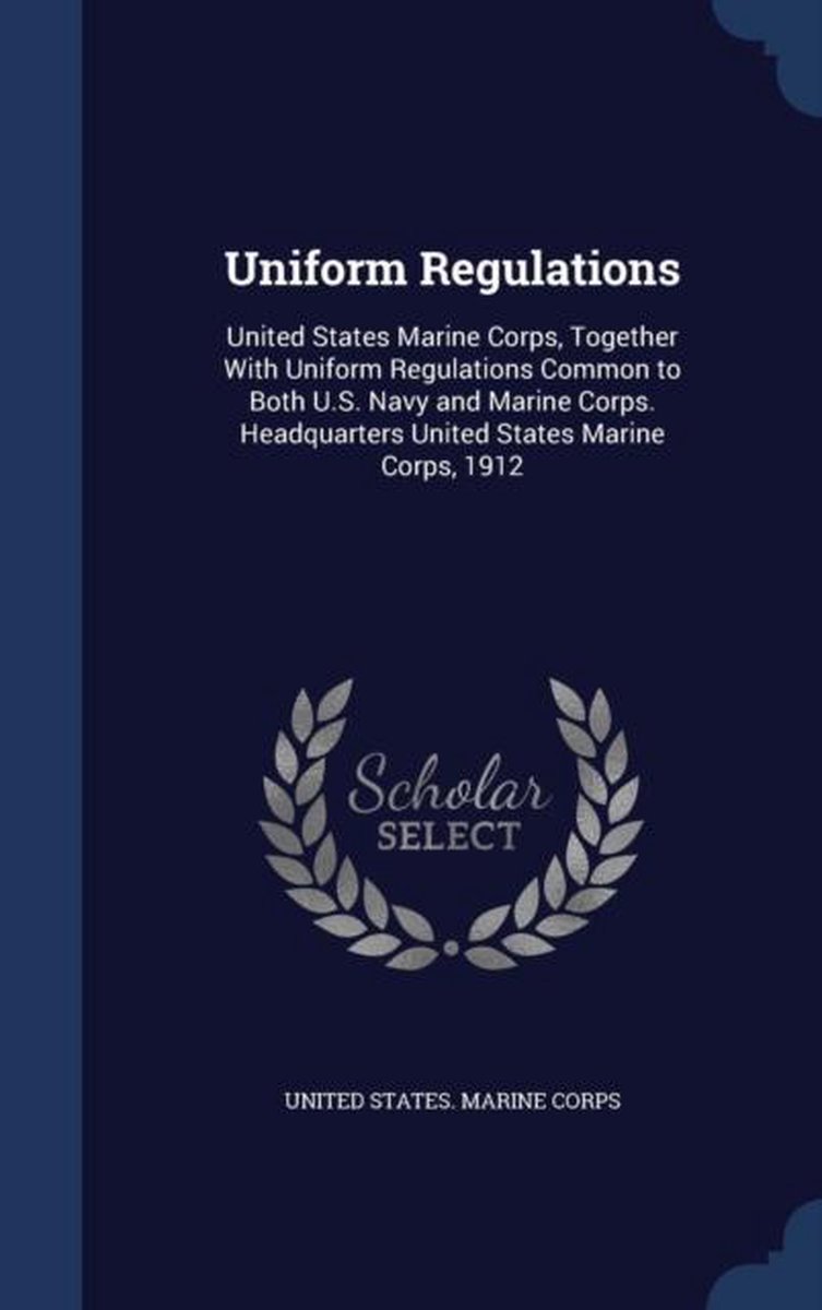 Uniform Regulations | 9781296981389 | Boeken | bol